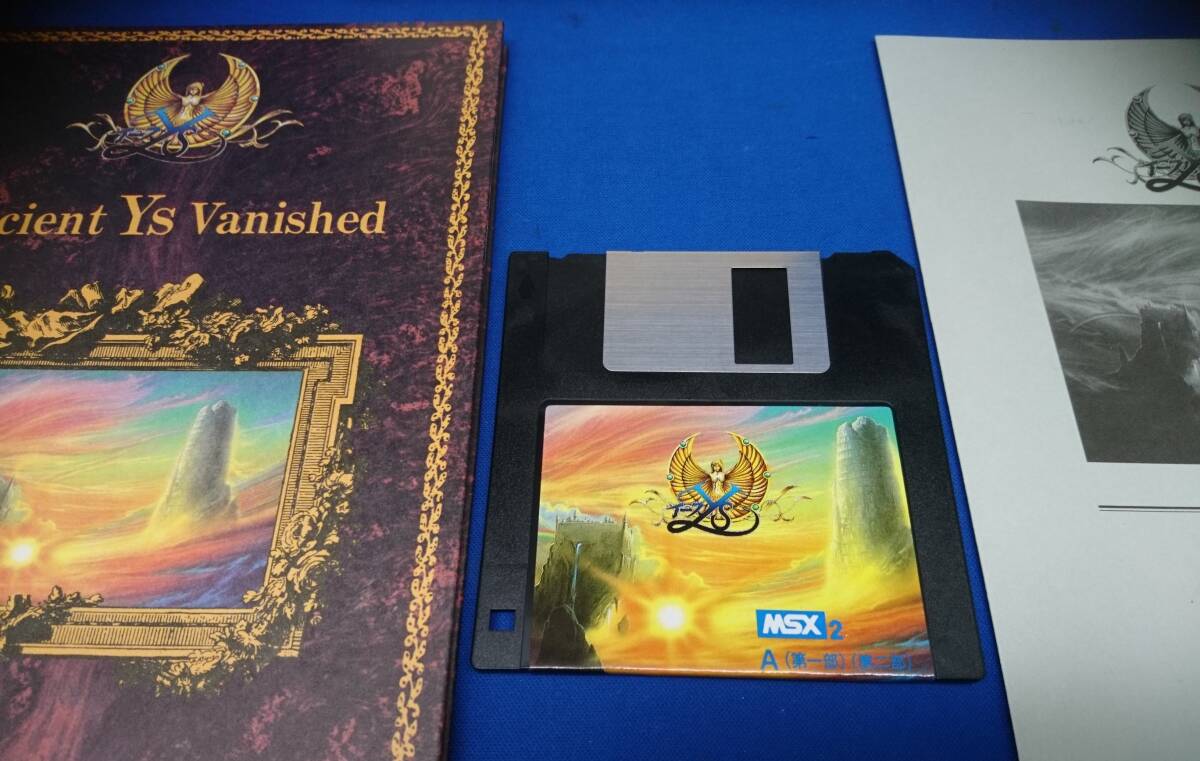 【やや傷や汚れあり】MSX2用 日本ファルコム イース Ancient Ys Vanished 3.5”フロッピー版 ジャンクの落札情報詳細 - Yahoo!オークション落札価格検索 オークフリー