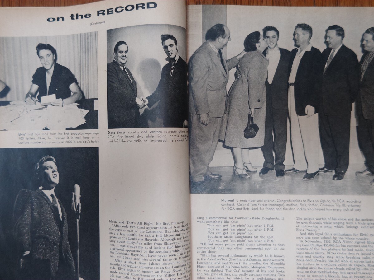 【傷や汚れあり】ヴィンテージ 50s 雑誌 1956 エルヴィスプレスリー特集 全64P 超貴重 世界初全ページエルヴィス第一冊目 Elvis エルビス ロカビリー レアの落札情報詳細 ...