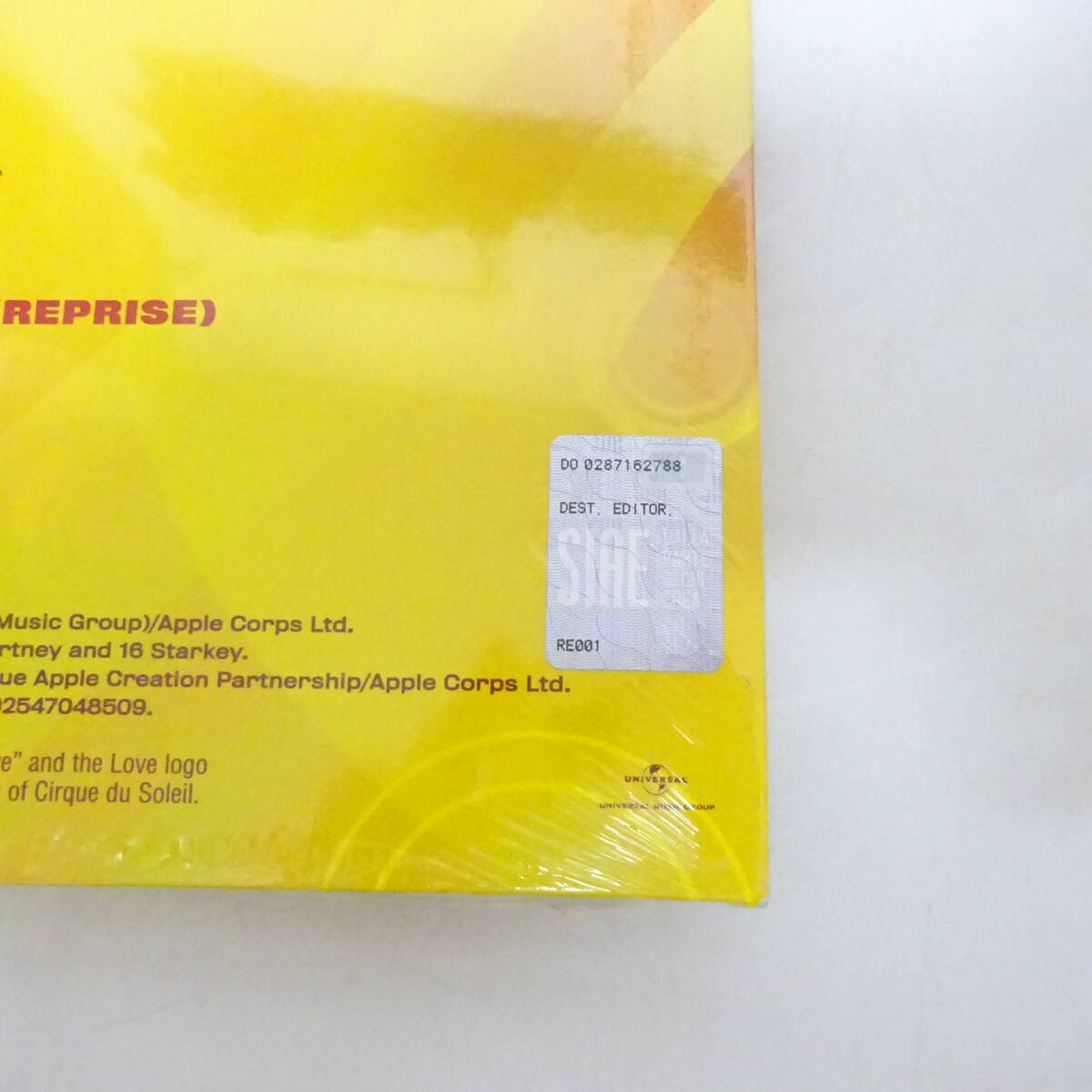 【傷や汚れあり】【未開封品】 THE BEATLES LOVE ビートルズ レコード 動作未確認 ジャンク品 100サイズ発送 KK ...