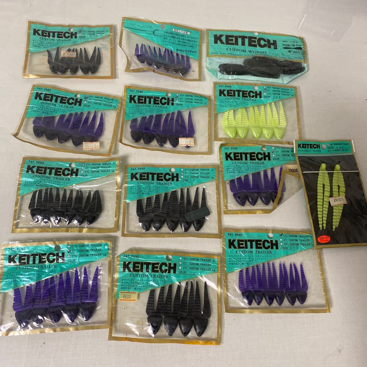 【やや傷や汚れあり】ケイテック カスタムトレーラー ラージ KEITECH CTJ CUSTOM TRAILER Jr 他13点まとめ 廃盤 ...