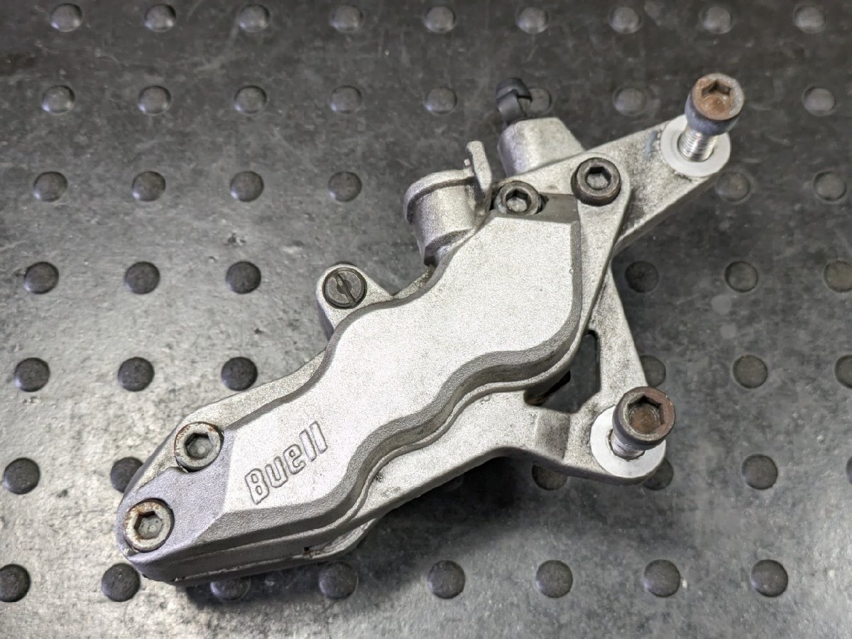 【傷や汚れあり】 ビューエル X1 ライトニング 純正 6POT フロントブレーキキャリパー SS11 2000年式 検索 Buell S1 S3 M2 XL883 XL1200 ...