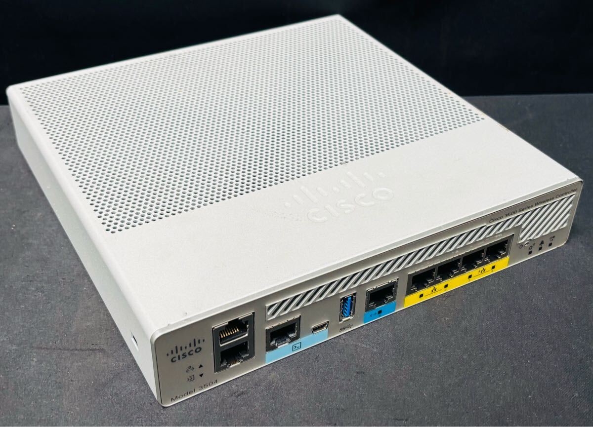 【やや傷や汚れあり】CISCO Model3504 cisco 3500 series wireless cotroller AIR-CT3504-K9 lan ネットワーク機器 シスコ ...