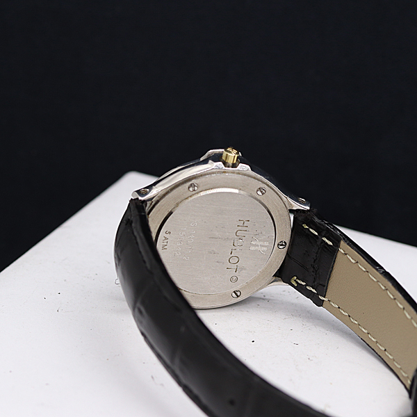 【傷や汚れあり】1円 稼働 ウブロ MDM ハンターケース QZ 黒文字盤 レディース腕時計 0007700 6MGT IGRの落札情報詳細 - Yahoo!オークション落札価格検索 オークフリー