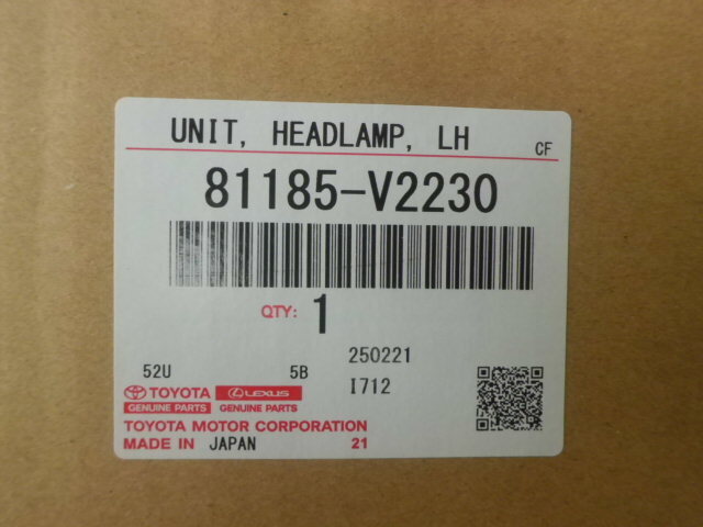 【目立った傷や汚れなし】2021年製 美品 アルファード 30系 後期 3眼 LEDヘッドライト 左 刻印【ハ】シーケンシャルウインカー 81150-58521 81185-58521 ...