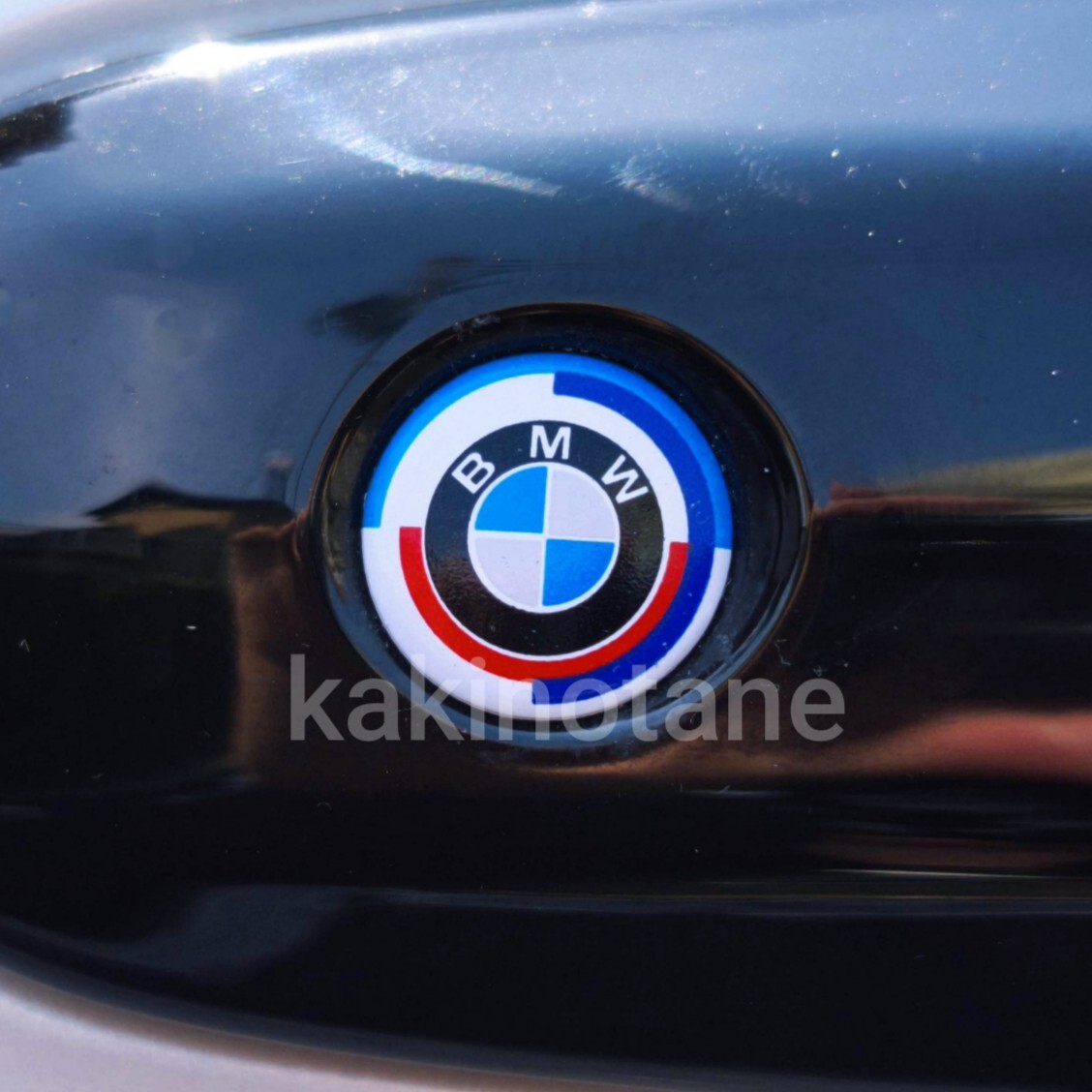 【未使用】BMW アルミ製(50s)鍵穴ステッカー エンブレム キーレス専用 鍵穴カバー MPerformance MSport MPower E46 E60 E90 F10 F20 F30 ...