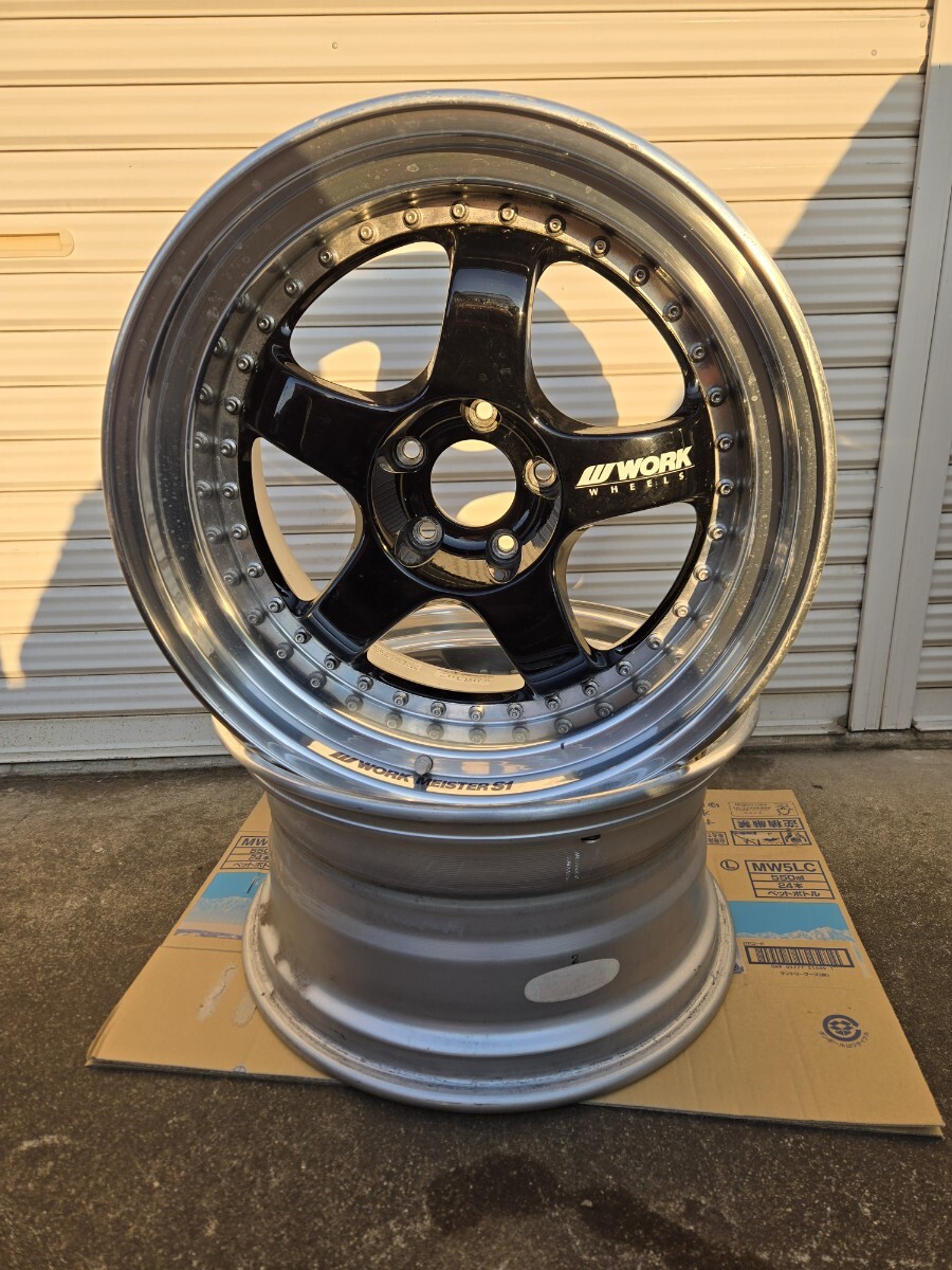 【目立った傷や汚れなし】ワークマイスター S1 3P 18インチ 9.5J 深リム 美品 の落札情報詳細 - Yahoo!オークション落札価格 ...