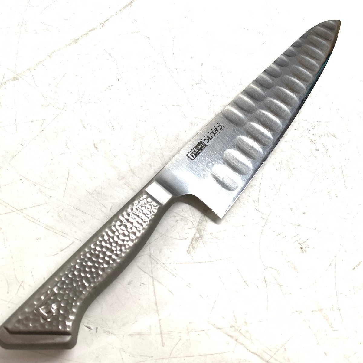 【目立った傷や汚れなし】f001 G GLESTAIN グレステン 牛刀 包丁 24cm 包丁 オールステンレスの落札情報詳細 - Yahoo!オークション落札価格検索 オークフリー