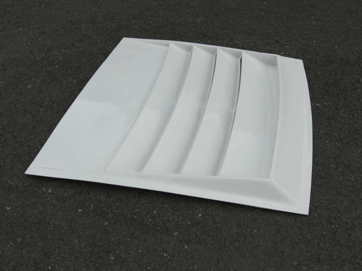 【未使用】汎用ボンネットダクトD FRP製 180SX SR20 R32 R33 R34 C33 C34 C35 A31 RB20 RB25の ...