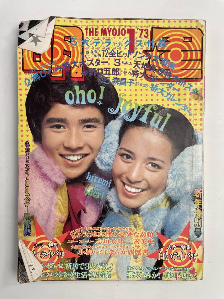 【やや傷や汚れあり】明星1973/1麻丘めぐみ郷ひろみ天地真理南沙織西城秀樹小林麻美トレーシーハイド【K171412】の落札情報詳細 - Yahoo!オークション落札価格検索 オークフリー