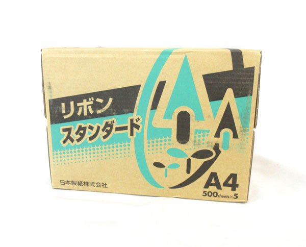 【未使用】送料300円(税込) nd039 日本製紙 コピー用紙 リボンスタンダード A4 2500枚【シンオク】の落札情報詳細 - Yahoo!オークション落札価格検索 オークフリー