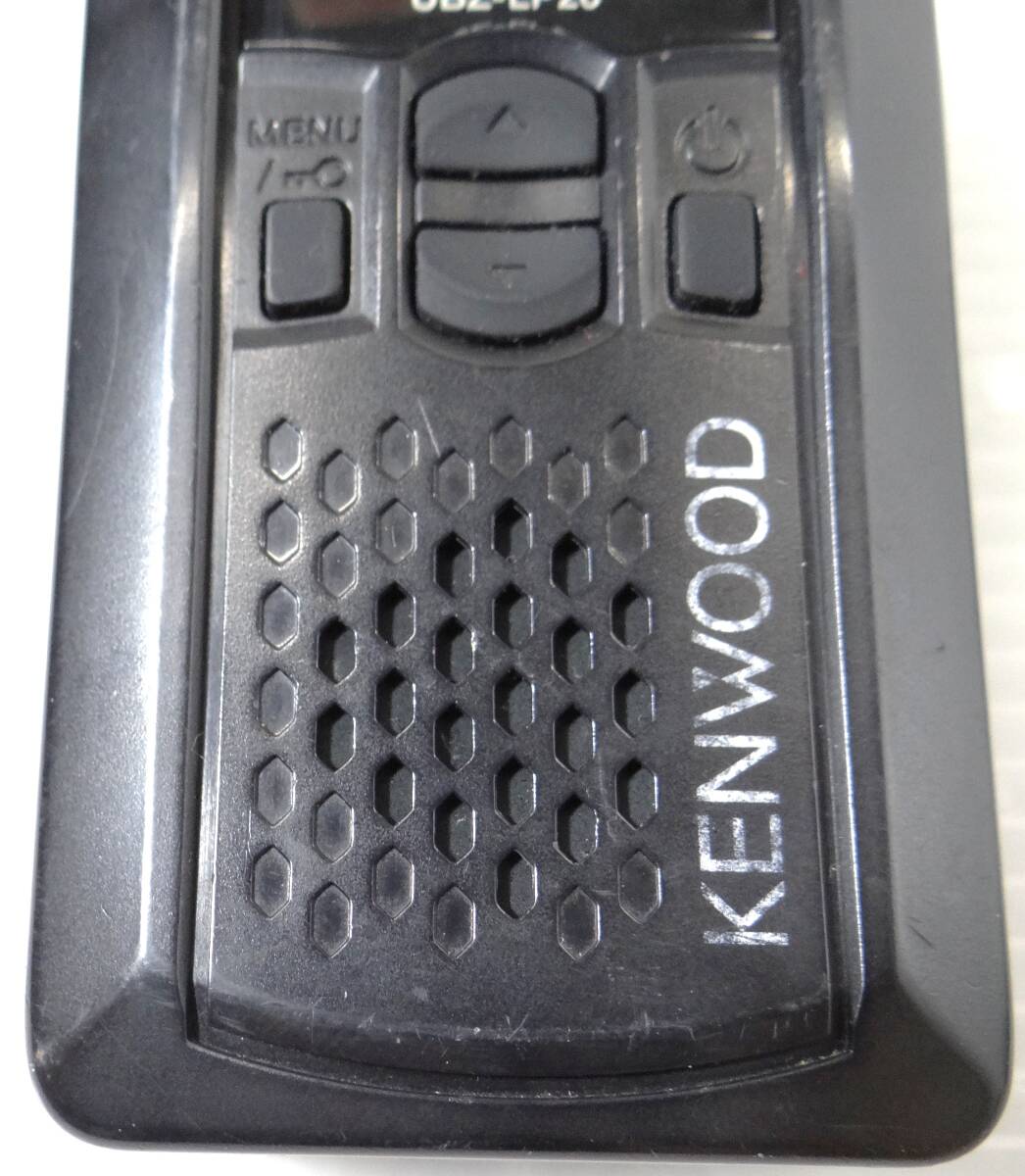 【やや傷や汚れあり】VT2084 KENWOOD ケンウッド 20CH特定小電力トランシーバー UBZ-LP20 ジャンク品の落札情報詳細 - Yahoo!オークション落札価格検索 オークフリー