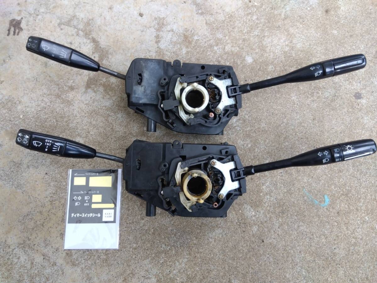 【傷や汚れあり】【中古】マツダ 純正 NA6CE NA8C ロードスター ディマースイッチ コンビネーションスイッチ N002-66-120A ...