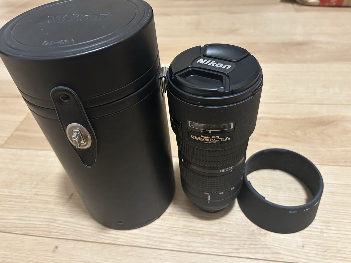 【目立った傷や汚れなし】Nikon AF NIKKOR 80-200mm F2.8 ED ニコン オートフォーカス レンズ マニュアルの落札情報詳細 - Yahoo!オークション落札価格検索 ...