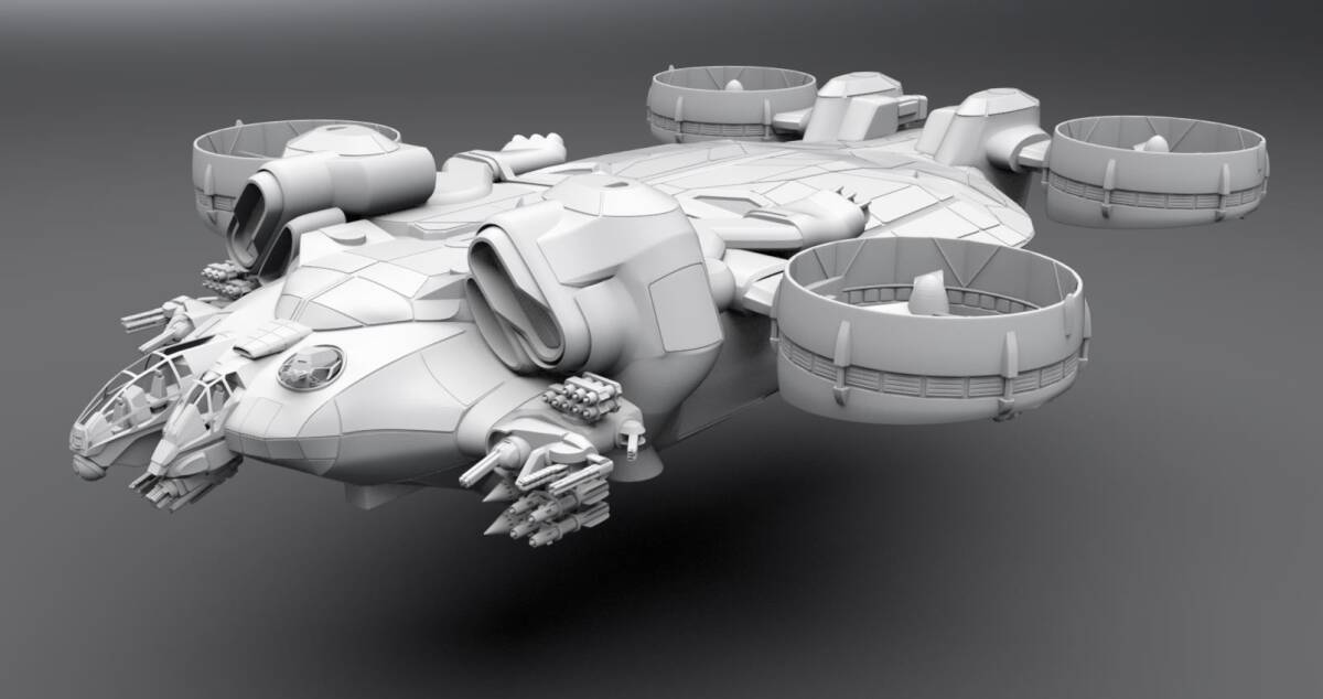 【未使用】1/144 C21 ドラゴン・アサルト・シップ ドラゴン・ガンシップ Dragon Assault Ship Dragon ...