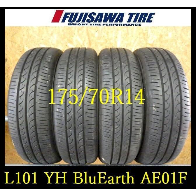 【目立った傷や汚れなし】【L101】YOKOHAMA BluEarth AE01F 175/70R14 4本の落札情報詳細 - Yahoo ...