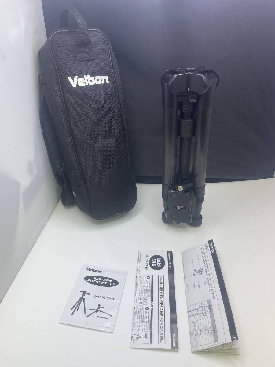 【目立った傷や汚れなし】Velbon ベルボン UTC-63 小型トラベル三脚QHD-S6Q 三脚 カーボン ファイバー 中古品の落札情報詳細 - Yahoo!オークション落札価格検索 オークフリー