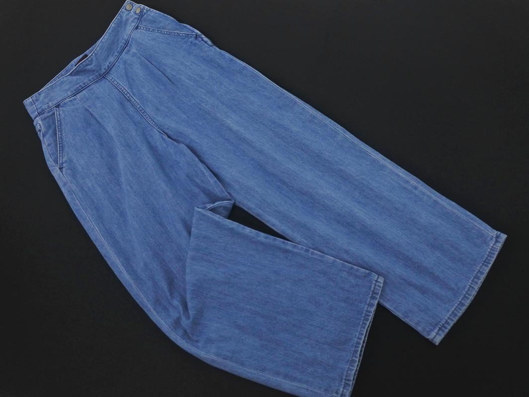 【目立った傷や汚れなし】Lee リー ワイド デニムパンツ sizeS/青 ☆ fic5 レディースの落札情報詳細 - Yahoo!オークション落札価格検索 オークフリー