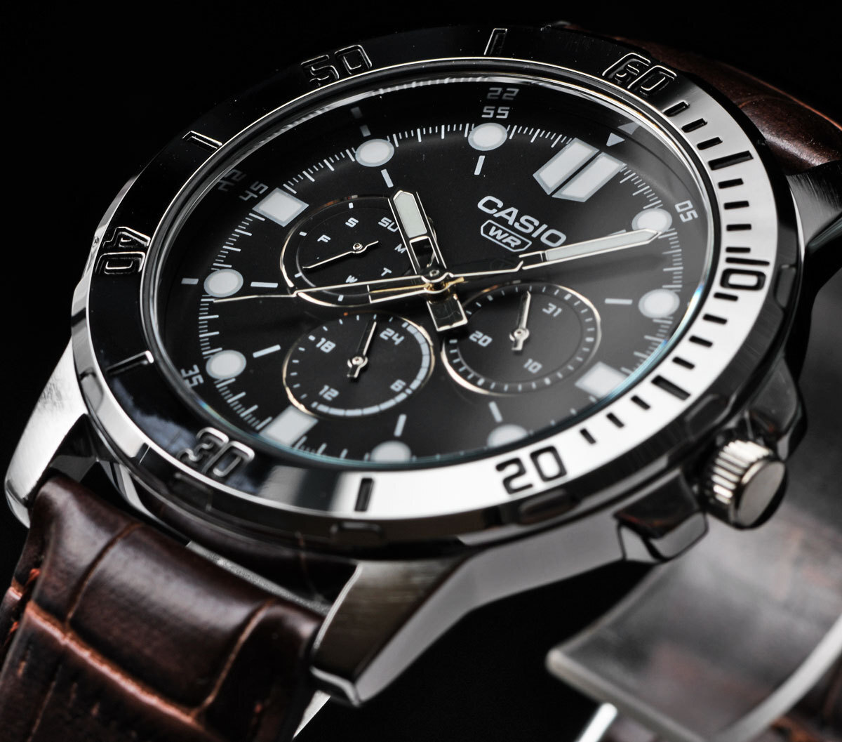 【未使用】新品1円 逆輸入カシオ 最新作 精悍ブラックフェイス 30m防水 マルチファンクション 腕時計 新品 CASIO メンズ 激レア日本未発売の落札情報詳細 - Yahoo!オークション ...