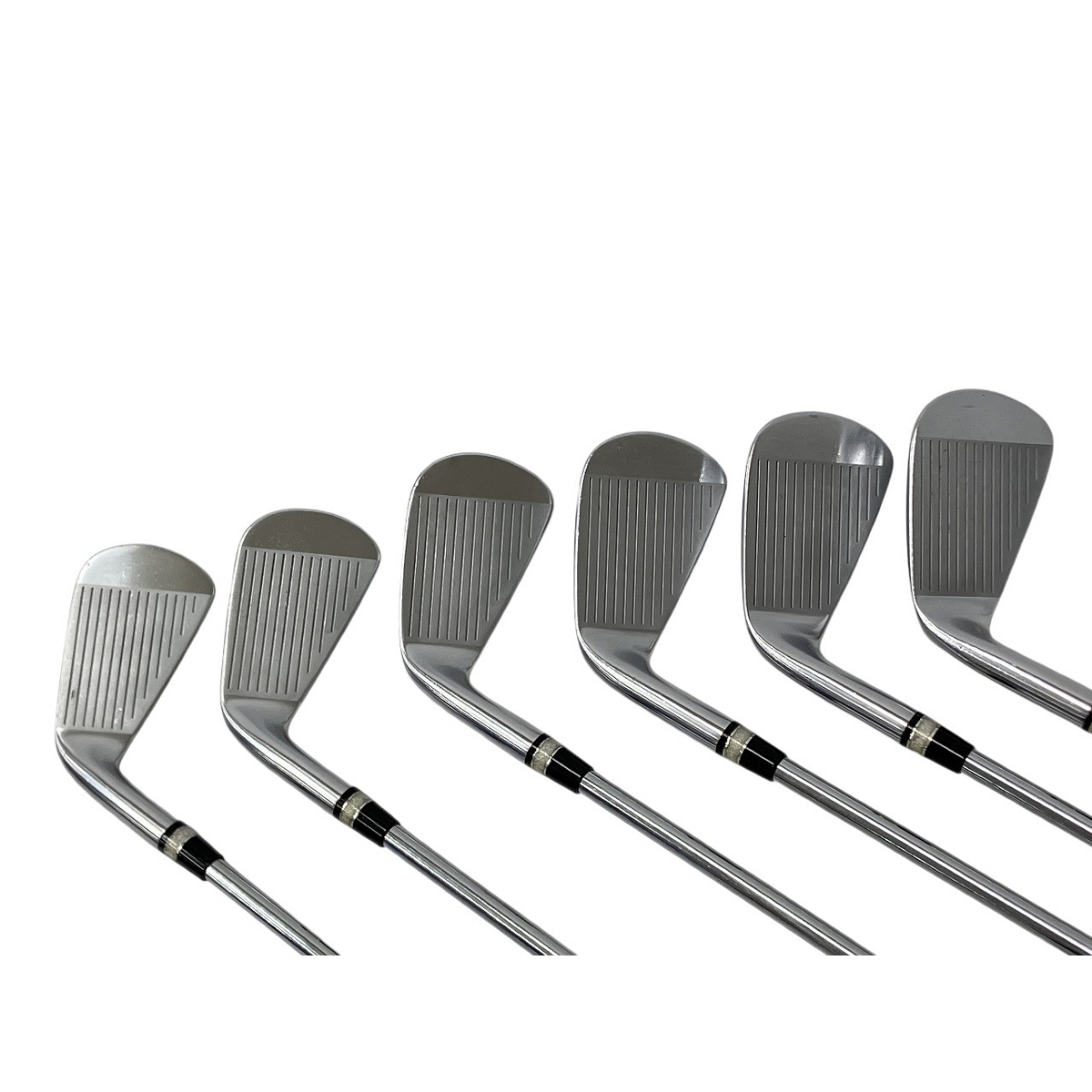 【やや傷や汚れあり】Romaro Ray CX S20C FORGED アイアン XROM 105 black steel S シャフト 6本 ...