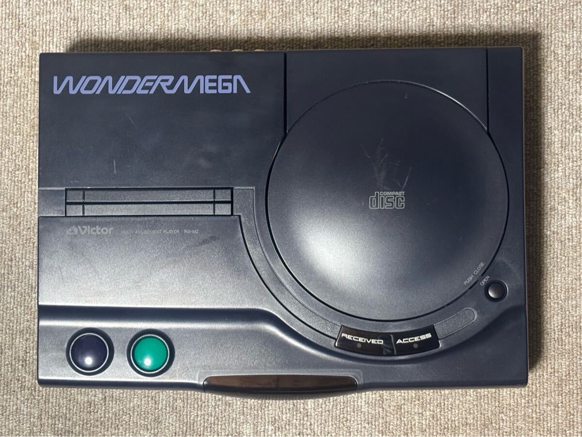 【全体的に状態が悪い】RG-M2 ワンダーメガ 本体 / ビクター WONDERMEGA Victor 本体のみ 動作未確認 ジャンク扱いの ...
