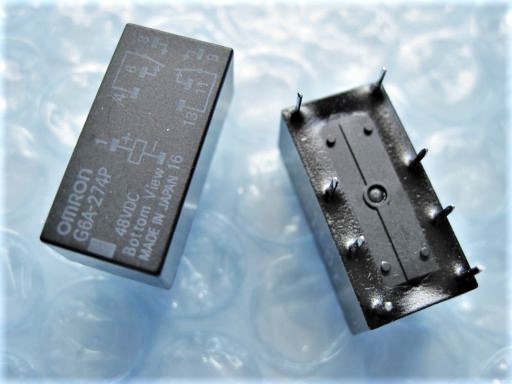 【未使用】B0009 Omron リレー G6Aシリーズ G6A-274P DC48V 2c接点 未使用品ですが長期保存品 1個の落札情報詳細 ...