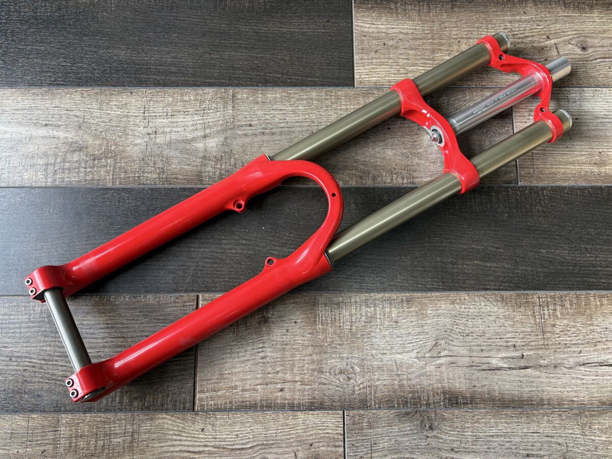 【目立った傷や汚れなし】動作良好 ROCK SHOX ロックショックス ☆BOXXER ボクサー 151 ☆フェイシング済 ★検VINTAGE ...