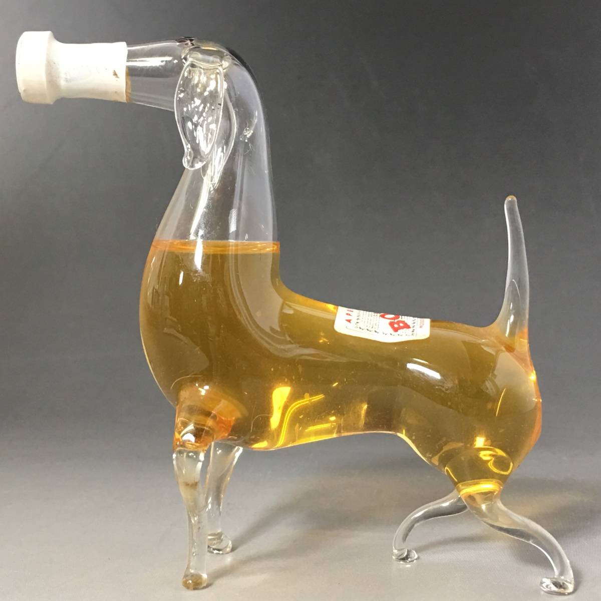 【新品】HK1/09 【未開栓】古酒 ボルス/BOLS アニマル/animal ミニボトル 犬 aprlcot/アプリコット 動物 ミニチュア ...
