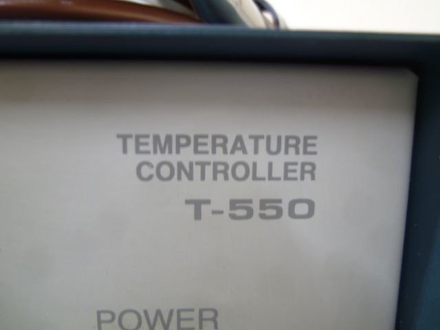 中古動作確認済品 IUCHI TEMPERATURE CONTROLLER T-550 温度調節器 K熱電対付 の落札情報詳細 - Yahoo!オークション落札価格検索 オークフリー