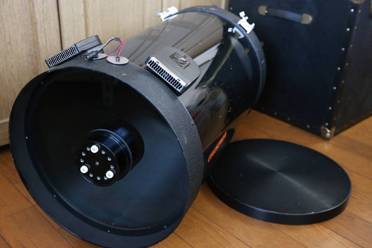★即決★CELESTRON C14 換気FAN付 LOSMANDY ロスマンディ/ドブテイルバー 副鏡センタリング済 シュミカセ セレストロン ...