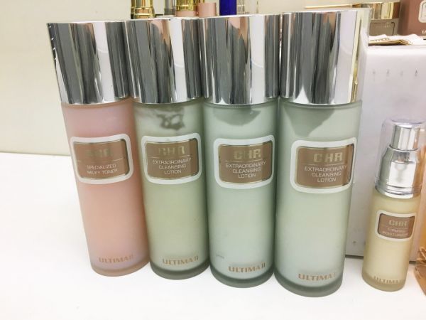 【中古】未使用多数 REVLON レブロン 資生堂 エイジレス ボディクリーム ULTIMA II アルティマ 乳液 口紅 おしろい 大量 ...