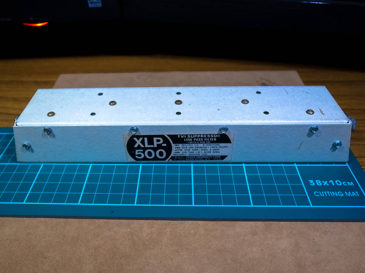 ★ローパスフィルター XLP－500 TVI SUPPRESSOR LOW PASS FILTER★中古品★ の落札情報詳細 - Yahoo!オークション落札価格検索 オークフリー
