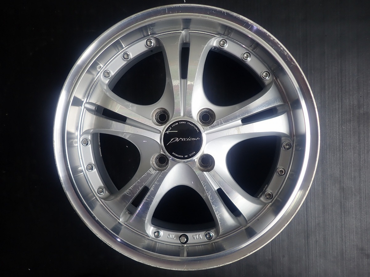 AB4170【送料無料STICH シュティッヒ PRECIOUS プレシャス 15インチ】4本 軽自動車などに 15×5J 100/4H ...