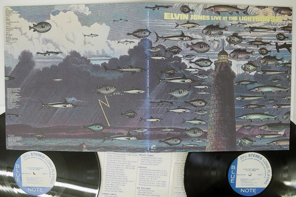 米 オリジナル 青白UA 良好！ ELVIN JONES/LIVE AT THE LIGHTHOUSE/BLUE NOTE BN-LA015の落札情報詳細 - Yahoo!オークション落札価格 ...