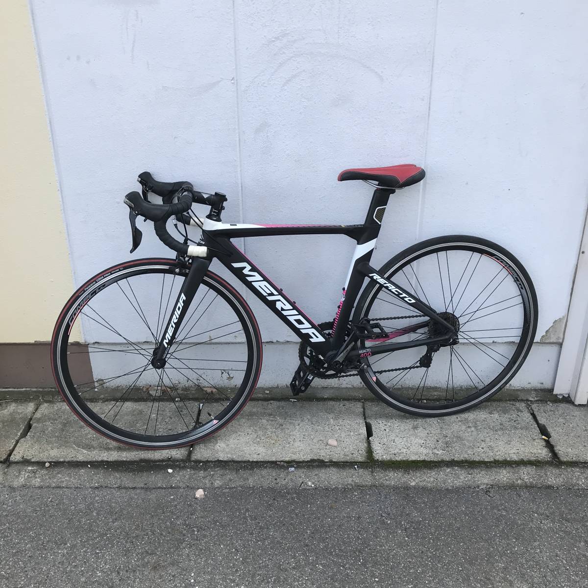 MERIDA REACTO 400 SHIMANO 105 ロード XS 2014(N519_7)の落札情報詳細 - ヤフオク落札価格検索 オークフリー