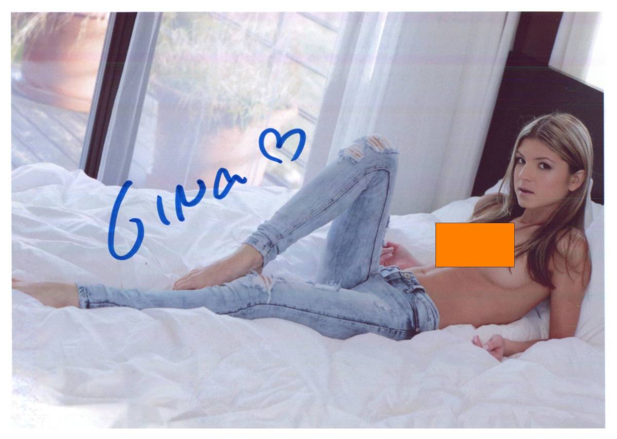 F 2l判 ジーナ・ガーソン Gina Gerson 直筆サイン写真 証明書coa 2の落札情報詳細 ヤフオク落札価格検索 オークフリー