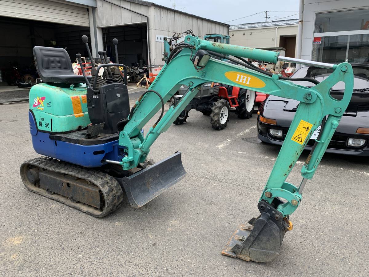 福島県発!! IHI ミニユンボ 8NX 倍速 伸縮クローラー 中古 売切!!の落札情報詳細 - Yahoo!オークション落札価格検索 オークフリー