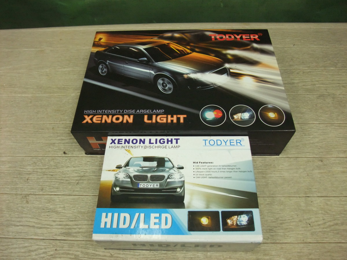 ★TODYER XENON LIGHT 35W 4300K 1H01 HID 35W 12V 4300K H4 H/L セット★の落札情報詳細 ...