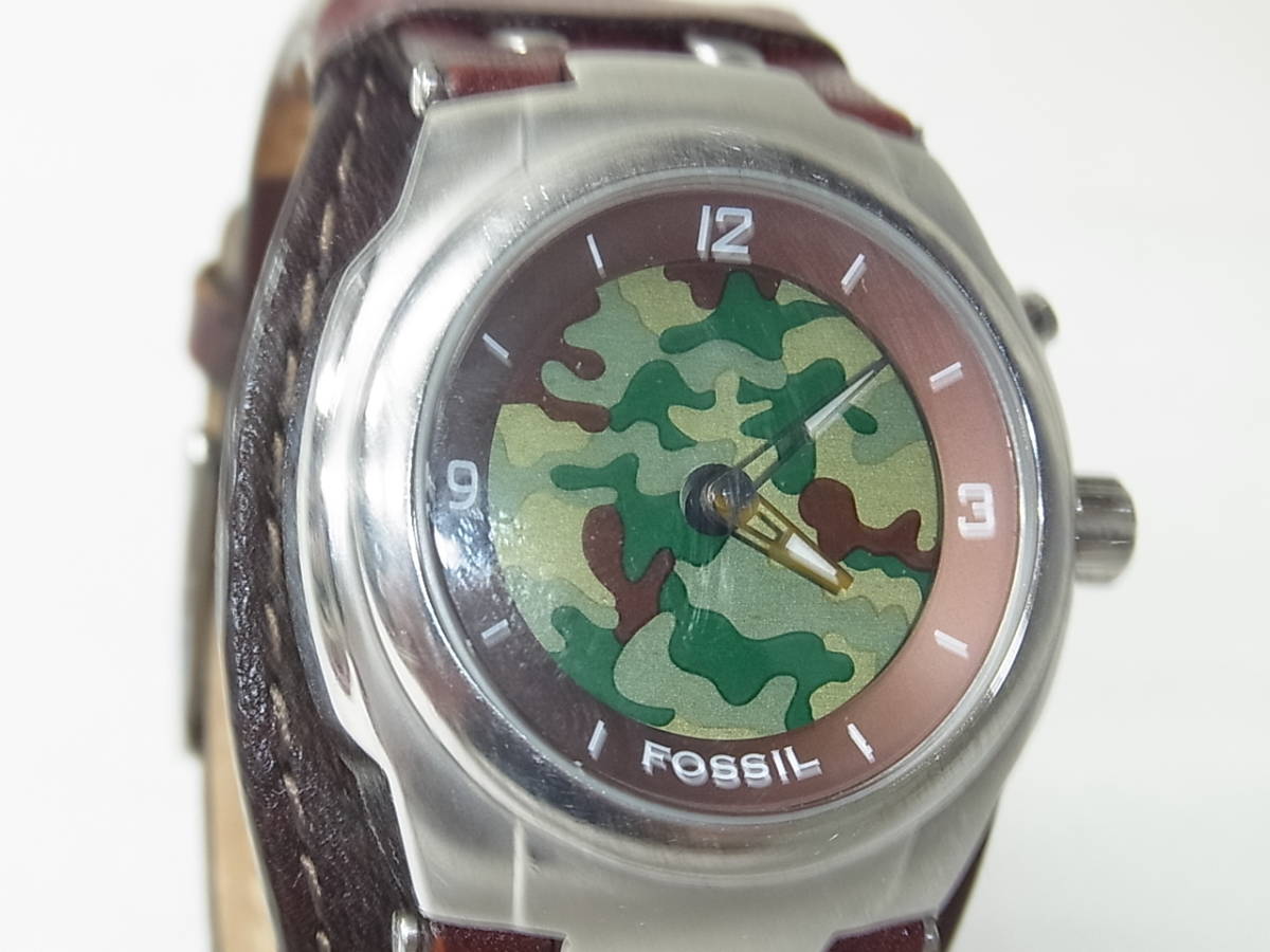 1148★FOSSIL BG-2143 動作品の落札情報詳細 - ヤフオク落札価格検索 オークフリー