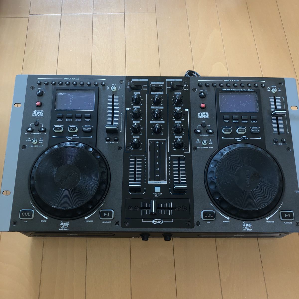 即決 動作品 gemini DJワークステーション CDM-3600の落札情報詳細 - Yahoo!オークション落札価格検索 オークフリー