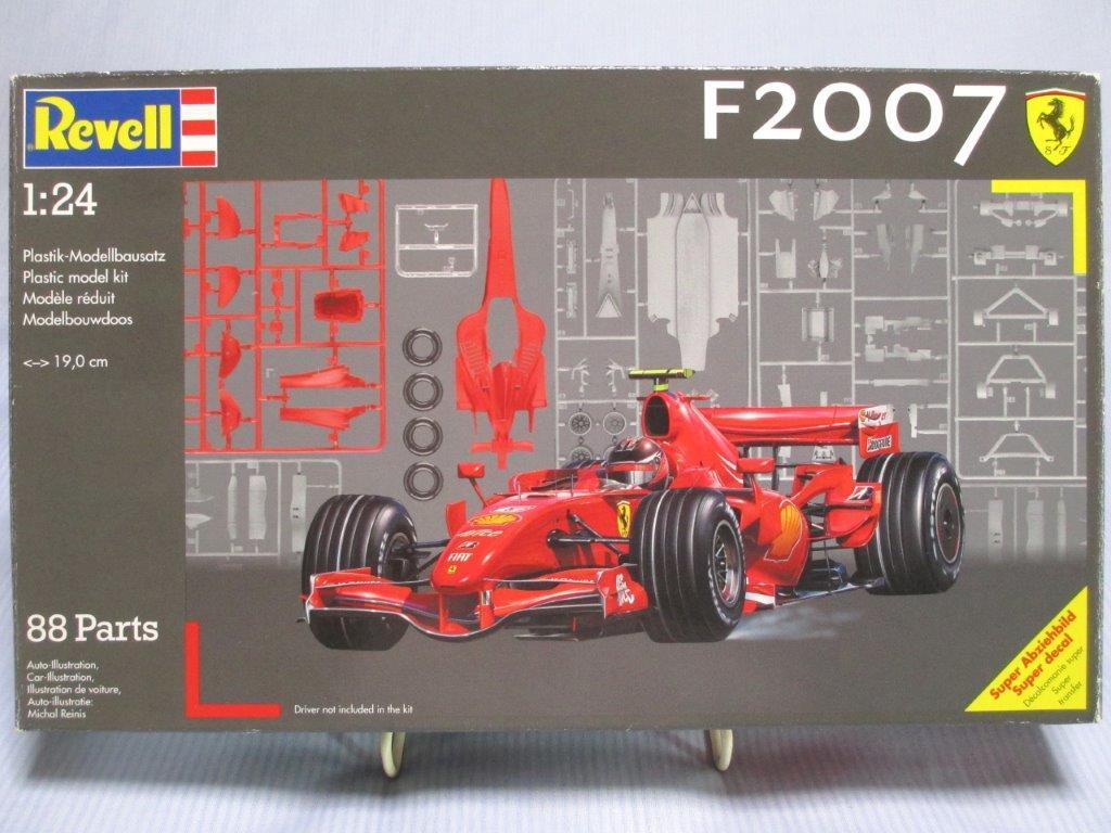 レベル 1/24 フェラーリ F2007 Revell 1/24 Ferrari F2007の落札情報詳細 - ヤフオク落札価格情報 オークフリー