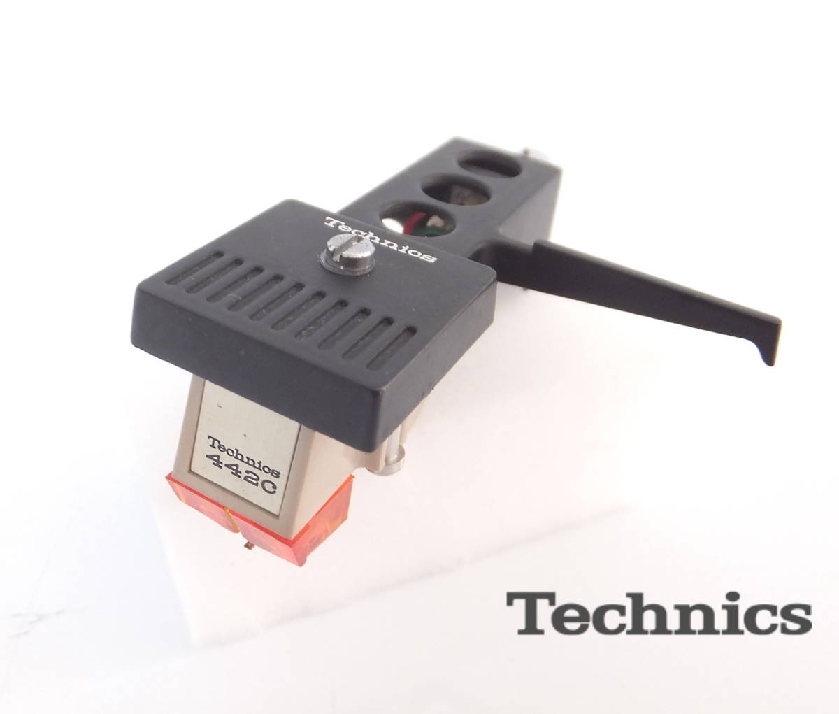 【よろづ屋】送料無料：Technics EPC-442C テクニクス MMカートリッジ ヘッドシェル レコード針 レコードプレーヤー ...