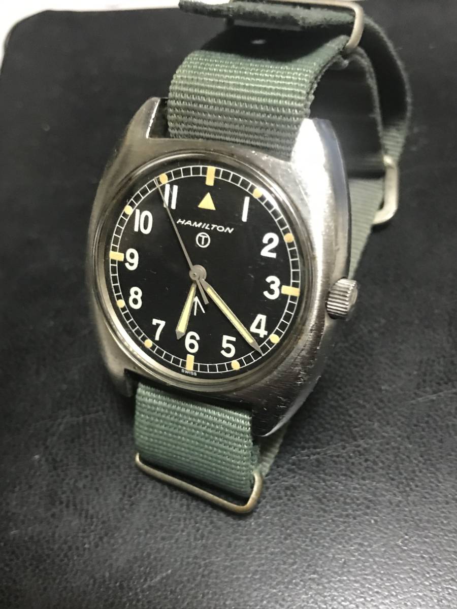 ハミルトン HAMILTON w10 陸軍 イギリス軍用時計 1975年製 本物 の落札情報詳細| ヤフオク落札価格情報 オークフリー