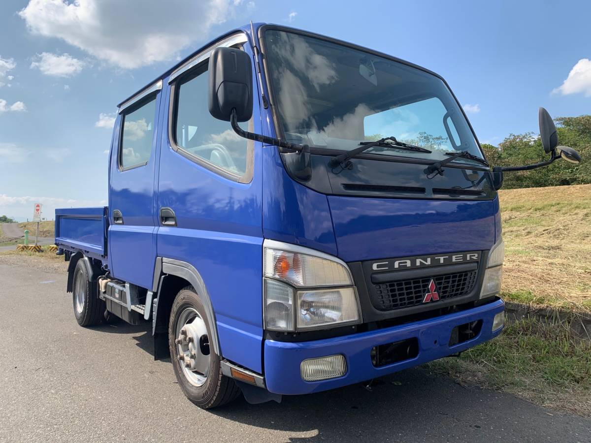 完全売切 車検1年付 H18 キャンター ガッツ Wキャブ ダブルキャブ 1．25t 車両総重量5t以下/AT免許OK!! 落札金額＝総支払額 の落札情報詳細| ヤフオク落札価格情報 オークフリー