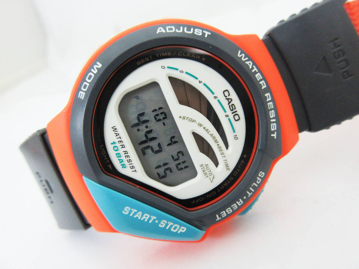 【新品】M3563【スキーウォッチ】カシオ 腕時計★CASIO SKX-1110 B-4★クォーツ腕時計★ベルト2種 取説付★電池交換済★未 ...