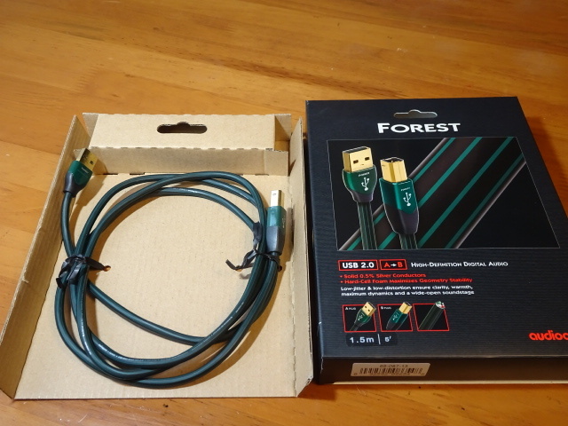 Audioquest Forest USBケーブル（A-B）1.5m中古美品 ②の落札情報詳細 - ヤフオク落札価格検索 オークフリー