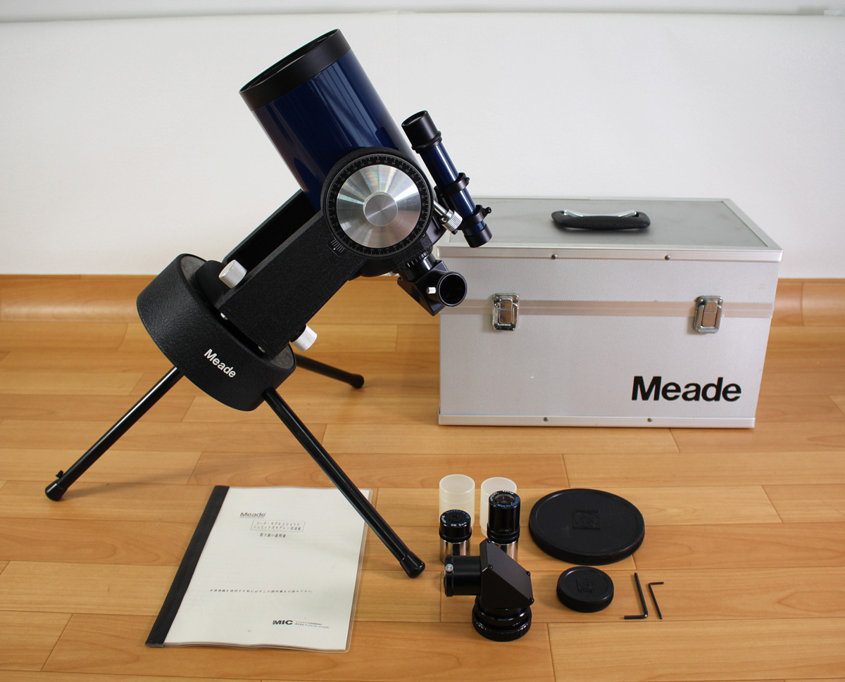 現状品 Meade ミード 2045D D＝102mm F＝1000mm シュミットカセグレン 望遠鏡 ケース付き （2751035）の落札 ...