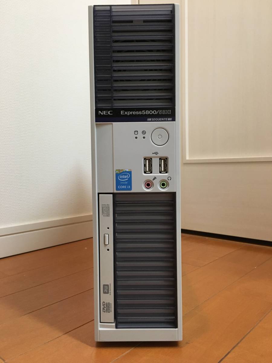 NEC Express5800/53Xi (SSD+HDD増設) [i3-4150 3.50GHz/RAM 4G/SSD 120G/HDD 250G/win10]の落札情報詳細 - Yahoo ...