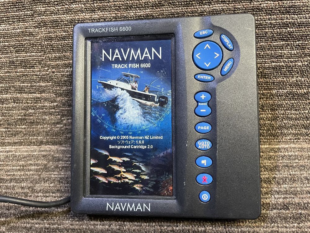 GPS 魚探 NAVMAN TRACKFISH 6600 & 6507 まとめて / ナブマン 魚群探知機 の落札情報詳細 - Yahoo ...