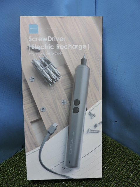 【新品】C234★スクリュードライバー ScrewDriver Eletric Rechsrge未使用品・保証付き・店頭にて直接引取OK★の ...