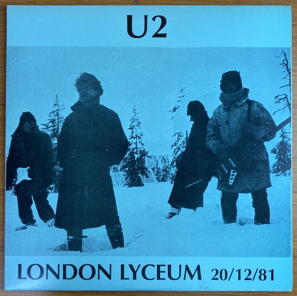 【コレクターズ盤LP】U2 / London Lyceum 20/12/81【1119】Unofficial/Limited 300 ...